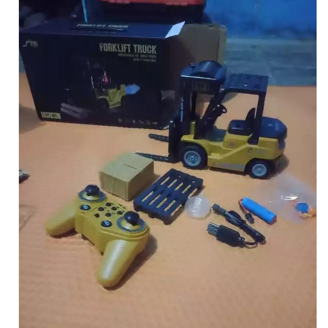 Jual RC CAR FORKLIFT - MAINAN TRUK FORKLIFT REMOTE CONTROL ANAK ...