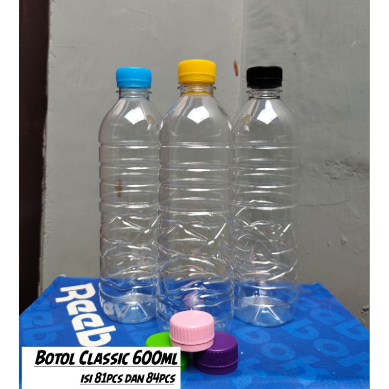 Jual Botol 600 ML Clasic LN/ Botol Termurah 600ml/ 1 pack isi 84pcs ...