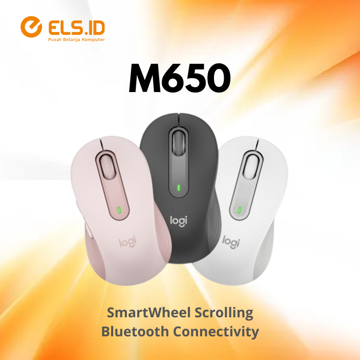 Jual Logitech M650 Mouse Wireless Bluetooth Silent Click | Shopee Indonesia