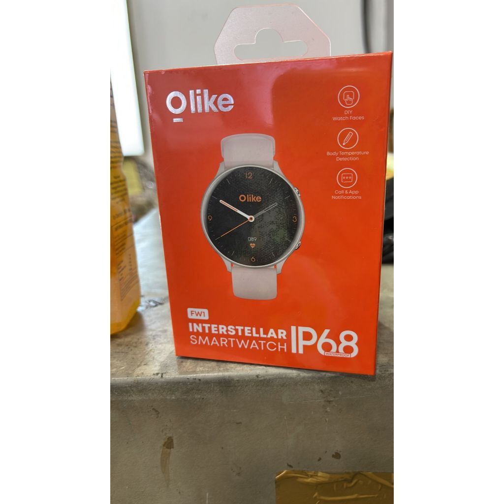 Jual OLIKE FW1 SMARTWATCH CUSTOM WATCH FACE TOUCH WATERPROOF HEALTH ...