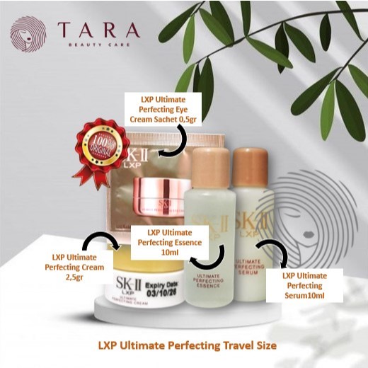 Jual Travel Size LXP Ultimate Perfecting (LXP Essence 10ml, LXP Cream 2 ...