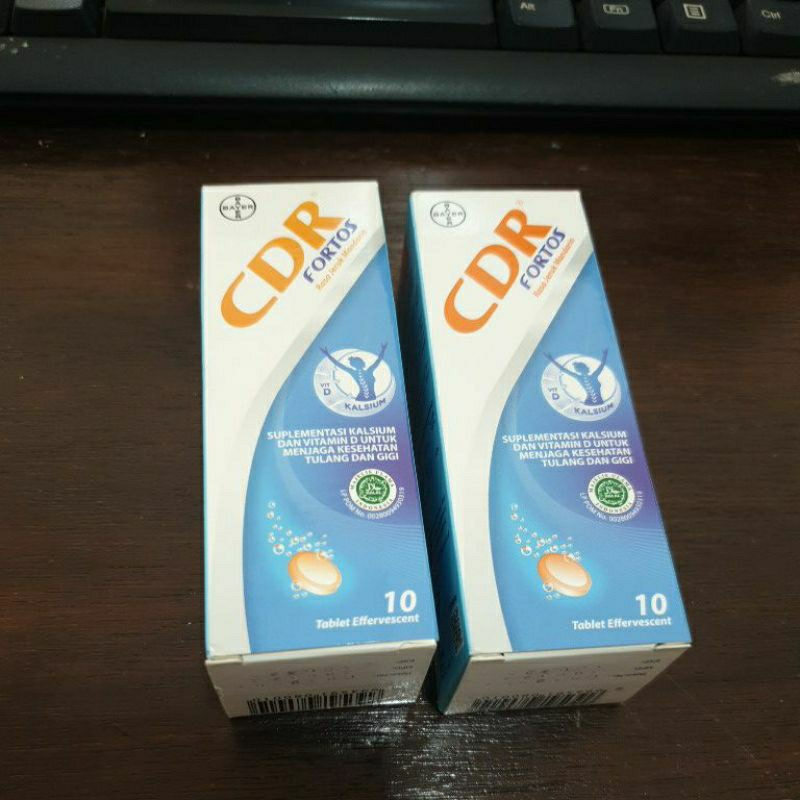 Jual CDR FORTOS isi 10 / CDR suplemen kesehatan tulang gigi / CDR ...