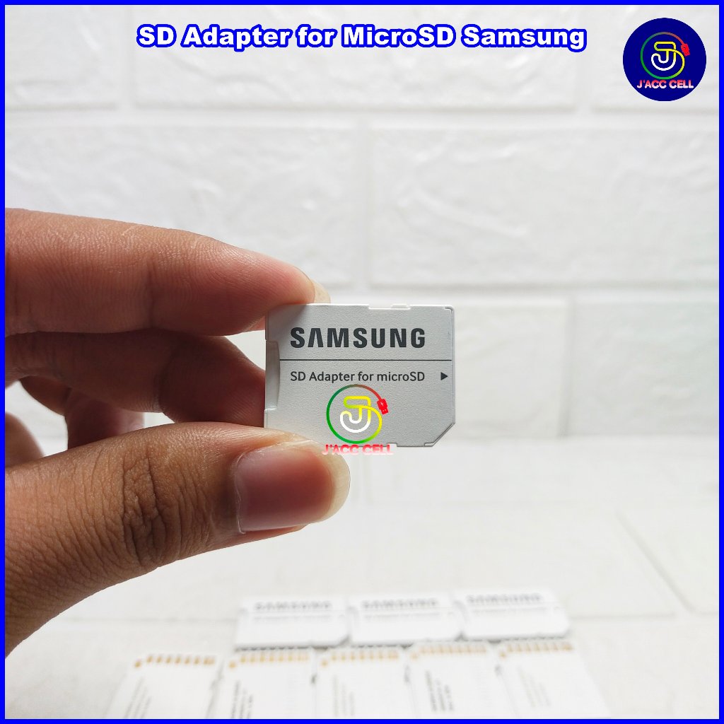Jual Adapter MicroSD to SD Card Samsung MicroSD Adapter Kartu Memori HP ...