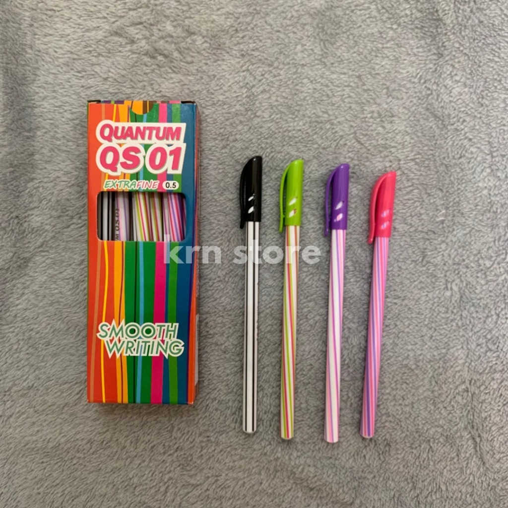 Jual Pulpen Quantum Ulir//Pulpen Murah//Pulpen Ulir//Pulpen Spiral ...