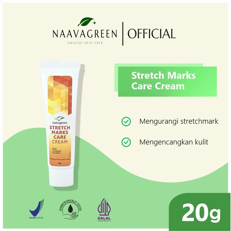 Jual Strech Mark Care Cream Naavagreen | Shopee Indonesia