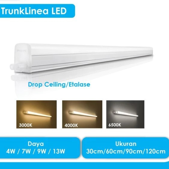 Jual Philips Batten T5 LED Trunklinea 7W 9W 6500K | Shopee Indonesia