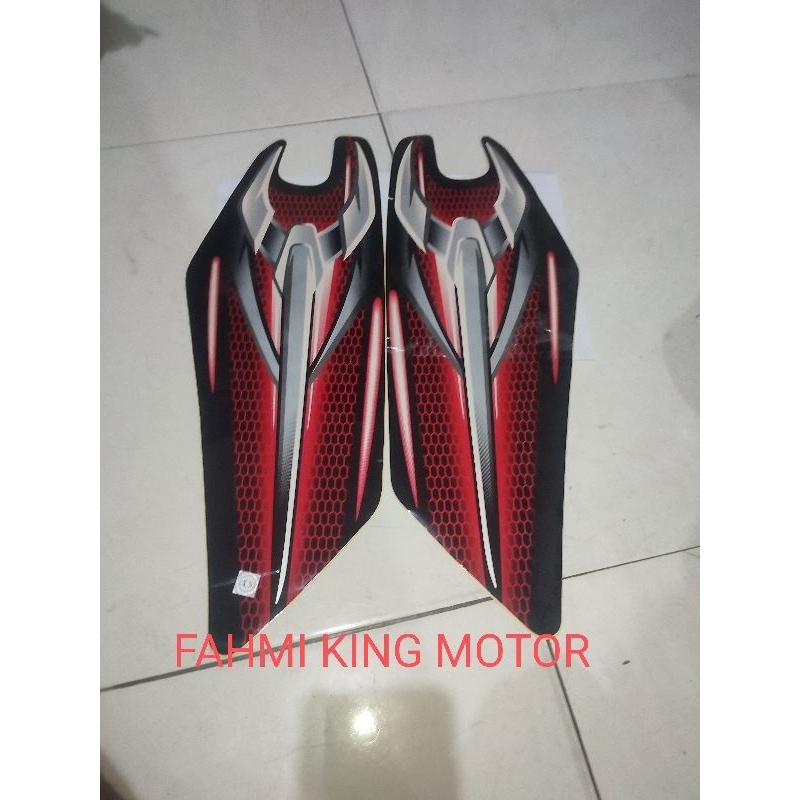 Jual LIST STRIKER STRIPING RXKING RX KING NEW PEREDAM 2007 MERAH KANAN ...