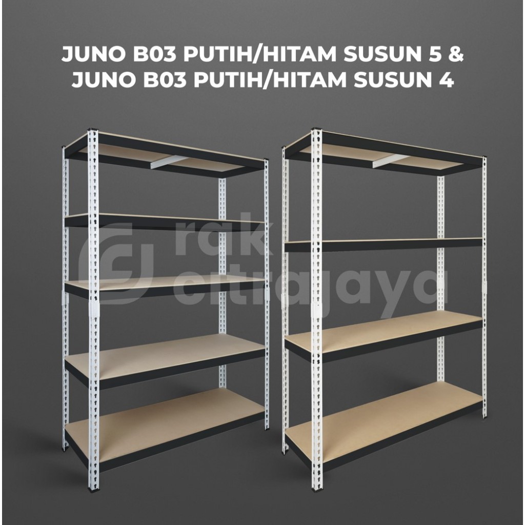 Jual BOLTLESS RAK BESI GUDANG SIKU LUBANG SERBAGUNA TIDAK PERLU BAUT ...