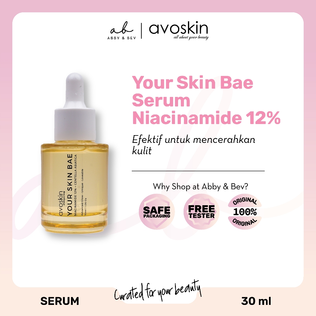 Jual AB - Avoskin Your Skin Bae Niacinamide 12% + Centella Asiatica [30ml]/ Serum untuk ...