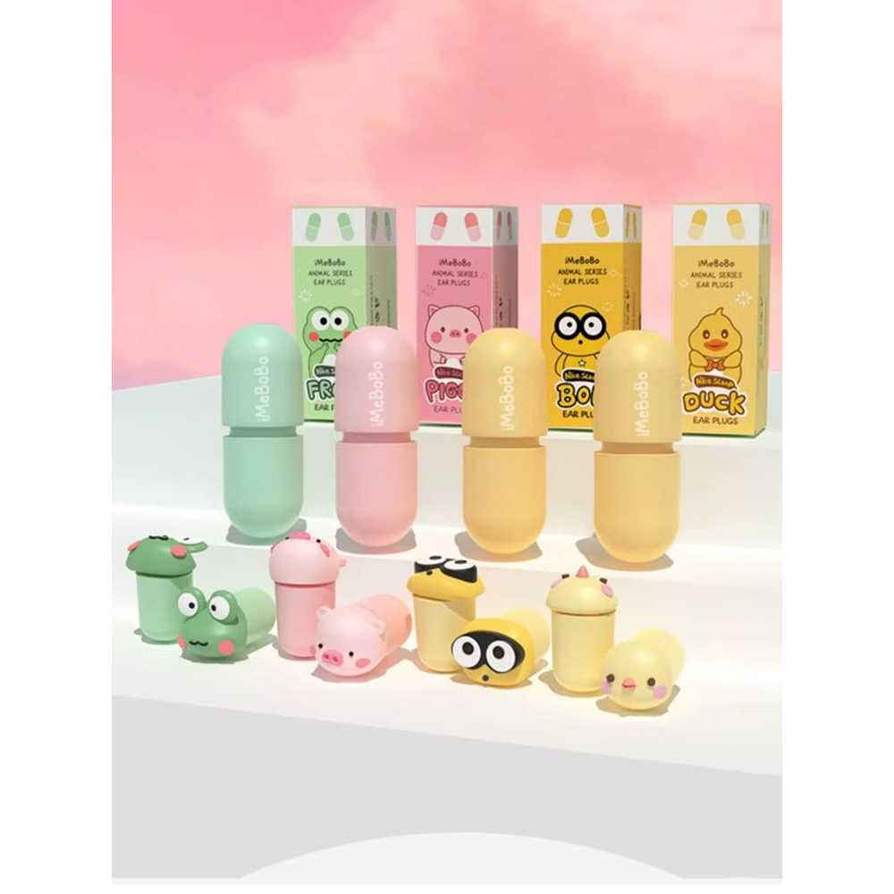 Jual Imebobo Earplug Penyumbat telinga anti bising kartun tidak melukai ...