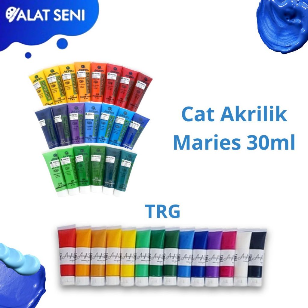 Jual Cat Akrilik Maries / Cat Acrylic Maries / Maries Acrylic Colour ...