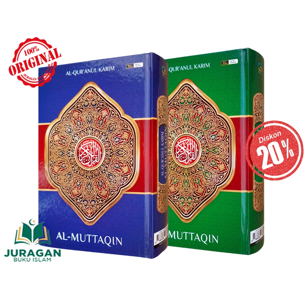 Jual ORIGINAL Al Quran Al Muttaqin A5 Non Terjemah Rasm Utsmani Standar ...