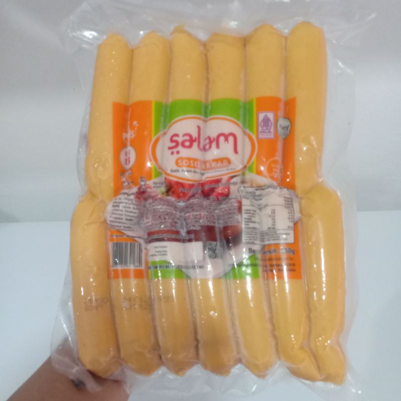 Jual SALAM SOSIS BAKAR MINI 550 GRAM ISI 13 | Shopee Indonesia