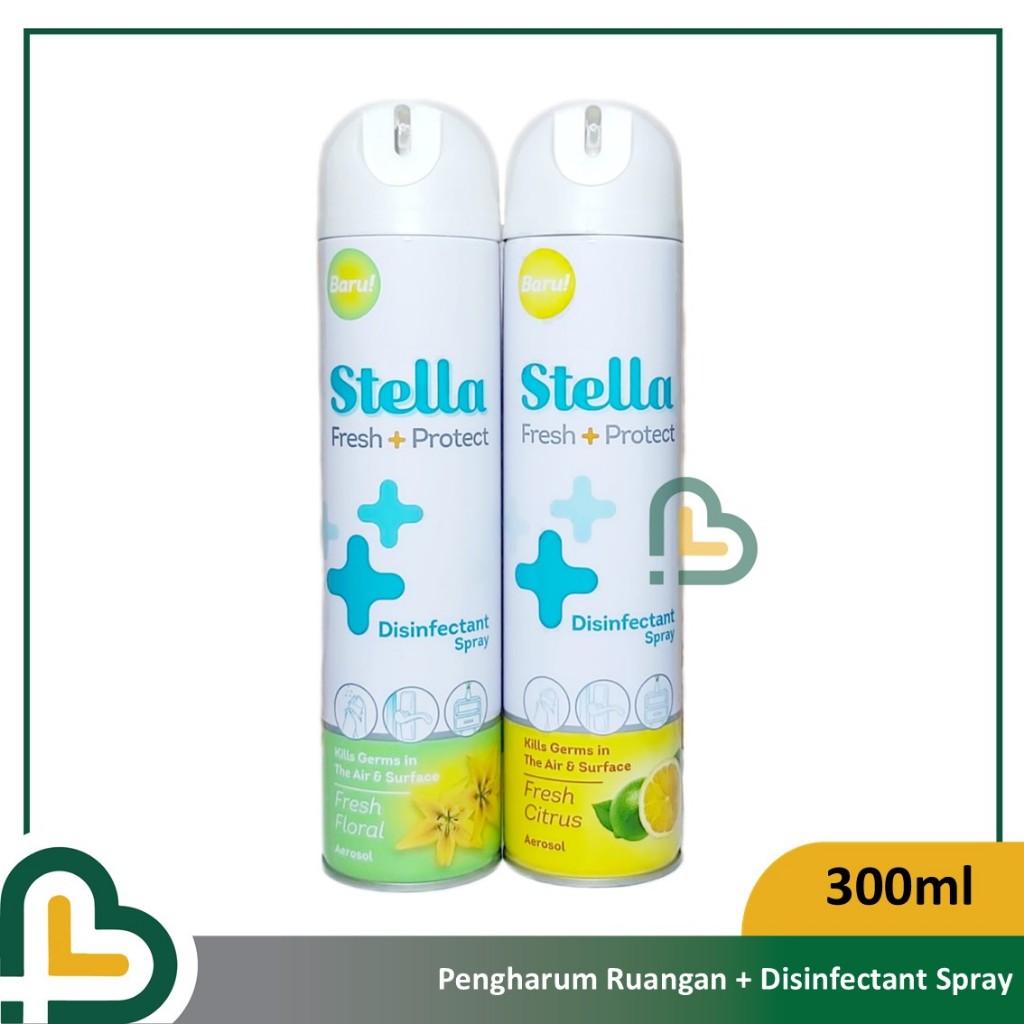 Jual Stella Disinfectant Spray Fresh+Protect Pengharum Semprot 300ml ...