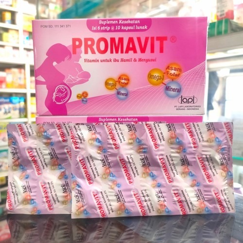 Jual PROMAVIT IBU HAMIL 10 Kapsul - Vitamin Lengkap Ibu Hamil ...