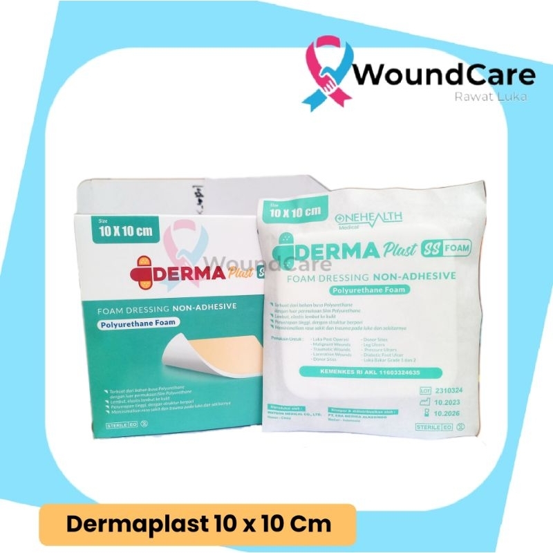 Jual Dermaplast SS Foam Dressing 10 x 10 Cm Non Adhesive / Pcs | Shopee ...