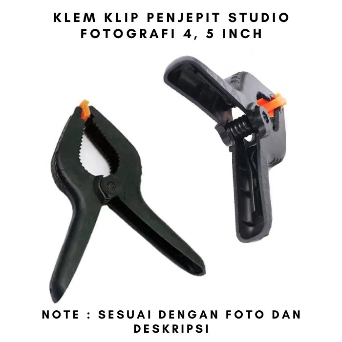 Jual Klem Penjepit Studio Fotografi Clamp Backdrop Background Besar ...