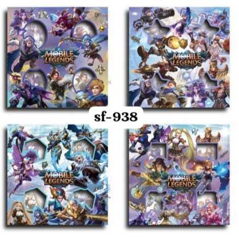 Jual Sticker Karakter Mobile Legends / Sticker Waterproof Mobile ...