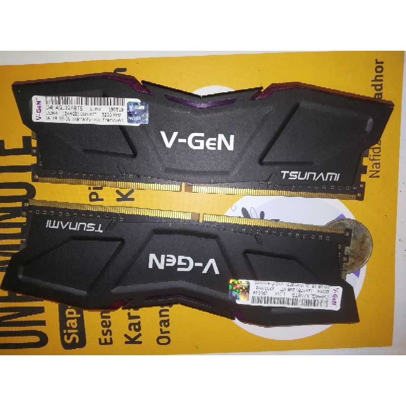Jual Ram V-Gen Tsunami DDR4 8gb | Shopee Indonesia