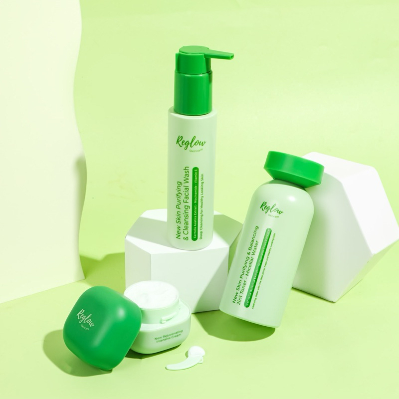 Jual REGLOW NEW GLOWING SKIN TREATMENT KEMASAN BARU | Shopee Indonesia