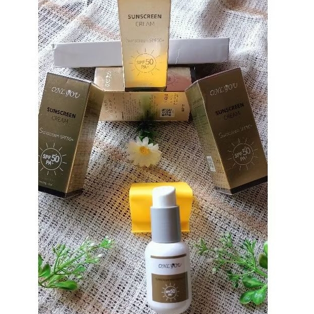 Jual ONLYOU Sunscreen Menyegarkan sunscreen SPF 50+PA+ Whitening ...