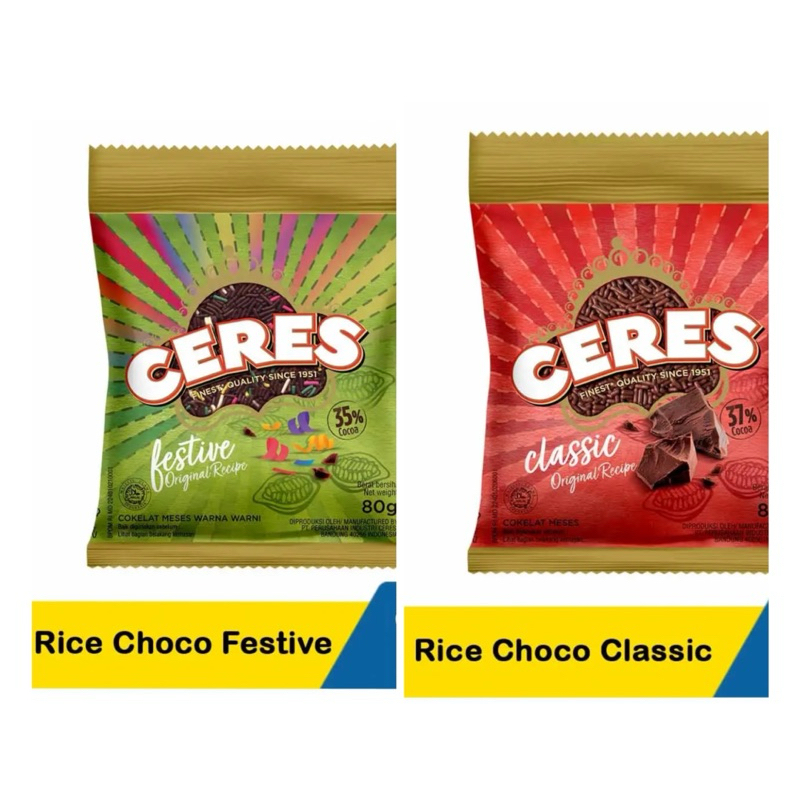 Jual ceres tabur 80 gram bikin cemilan dan roti tambah enak | Shopee ...