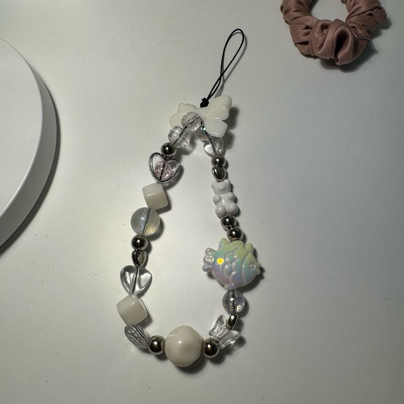 Jual cute aesthetic phone strap bag charm gantungan hp tas lucu estetik ...