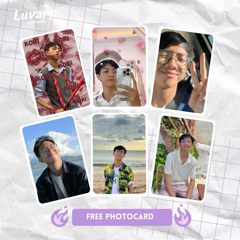 Jual Gantungan Kunci with Tali Korea Saputra Kori Bonus Photocard | Shopee Indonesia