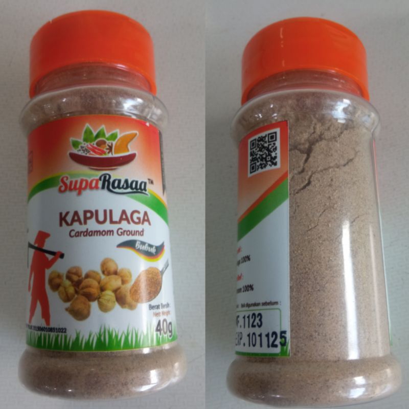 Jual KAPULAGA PUTIH BUBUK / White Cardamom Powder 40 g | Shopee Indonesia