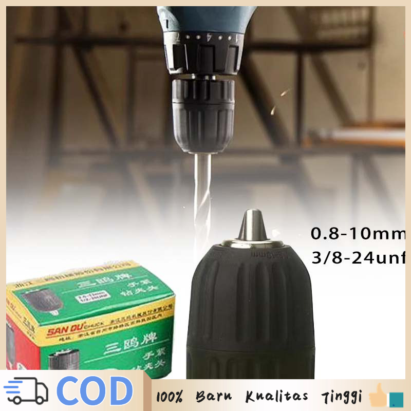 Jual Kepala Bor Kepala Bor Listrik Chuck Bor Tangan Chuck Bor Besar 0.8 ...