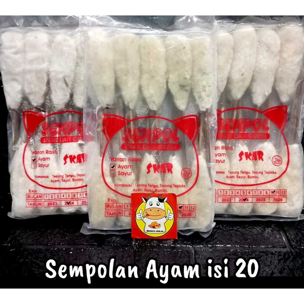 Jual SEMPOL AYAM ISI 20 FROZEN FOOD SEMPOLAN SIAP GORENG - DISASS JOGJA ...