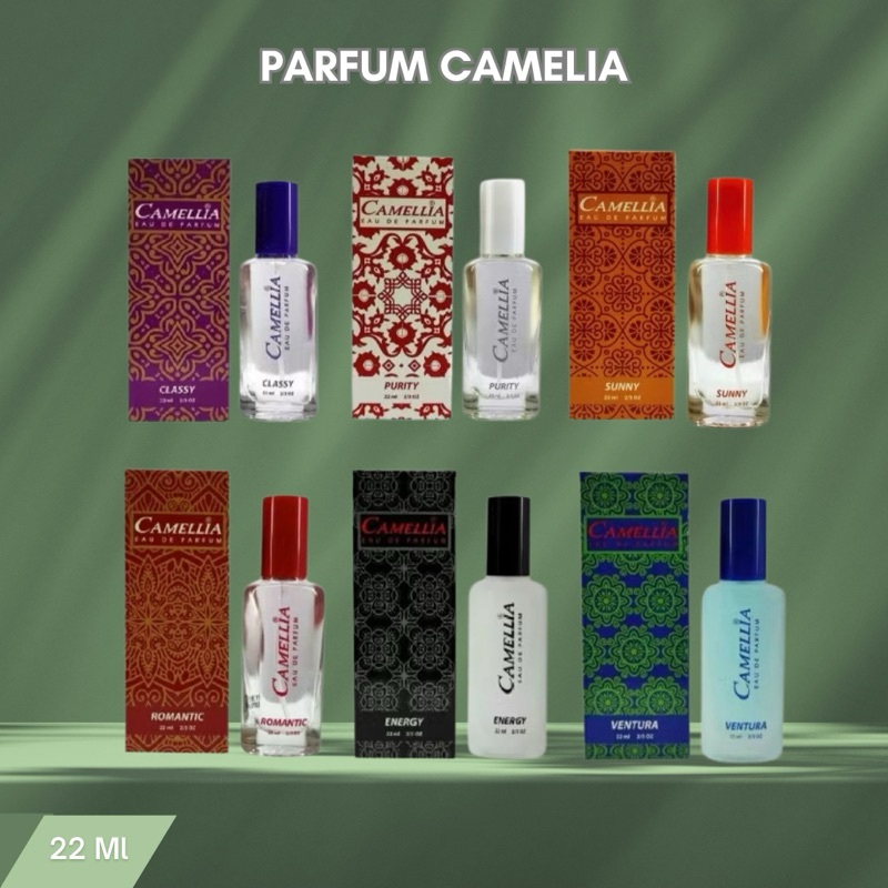 Jual Parfum Camellia 22ml - Eau De Parfum - Tersedia 6 Varian | Shopee Indonesia