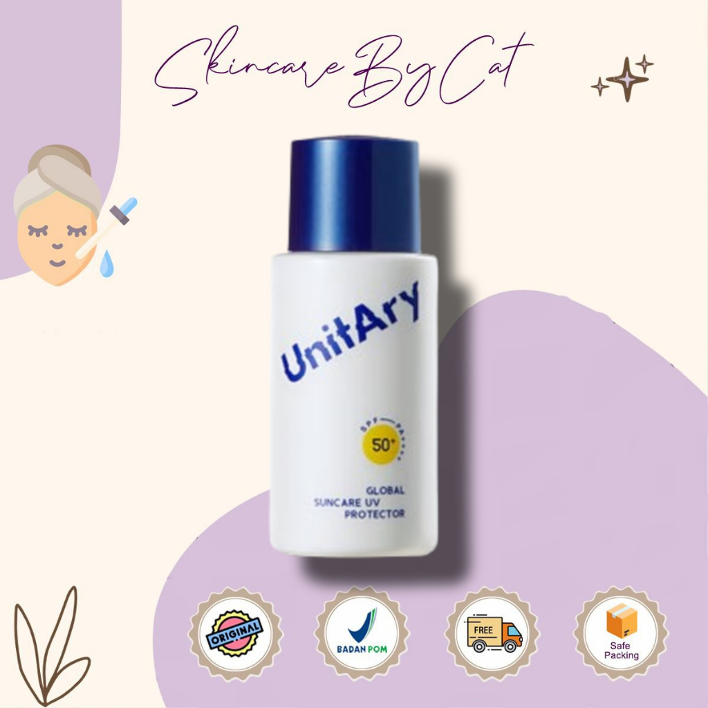 Jual UNITARY Global Suncare Sunscreen UV Protector SPF 50+ PA++++ 50ML ...