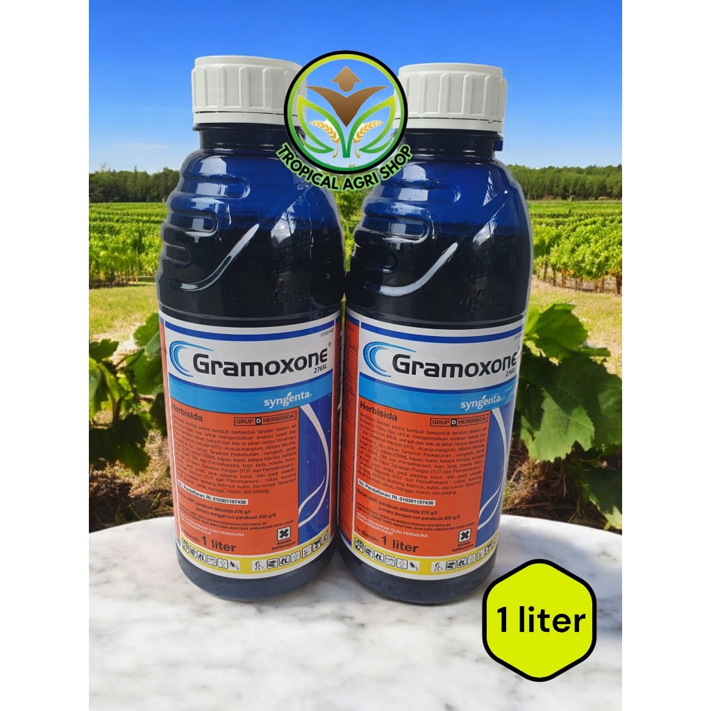 Jual Herbisida Gramoxone 276 SL 1 Liter Racun Rumput & Gulma | Shopee ...