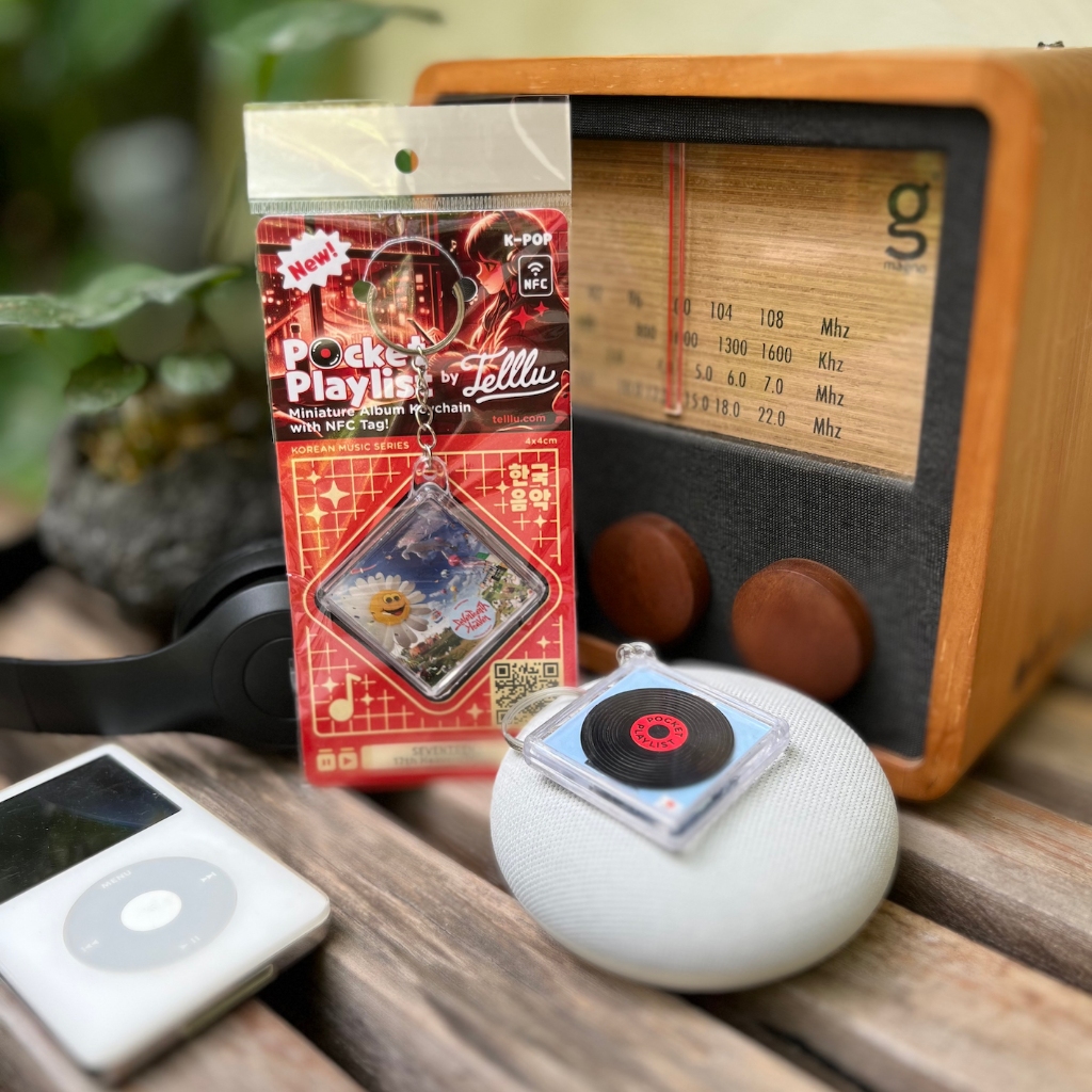 Jual Pocket Playlist Keychain KPOP Series Miniature Spotify Album with ...