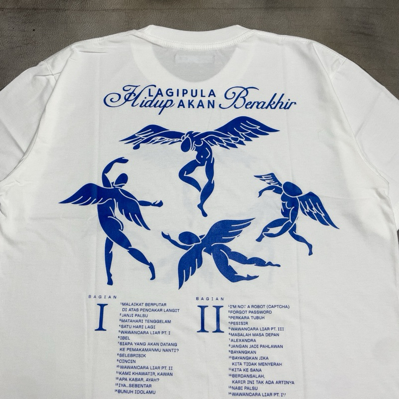 Jual Hindia - Tracklist | Tshirt White Original Merchandise | Shopee ...