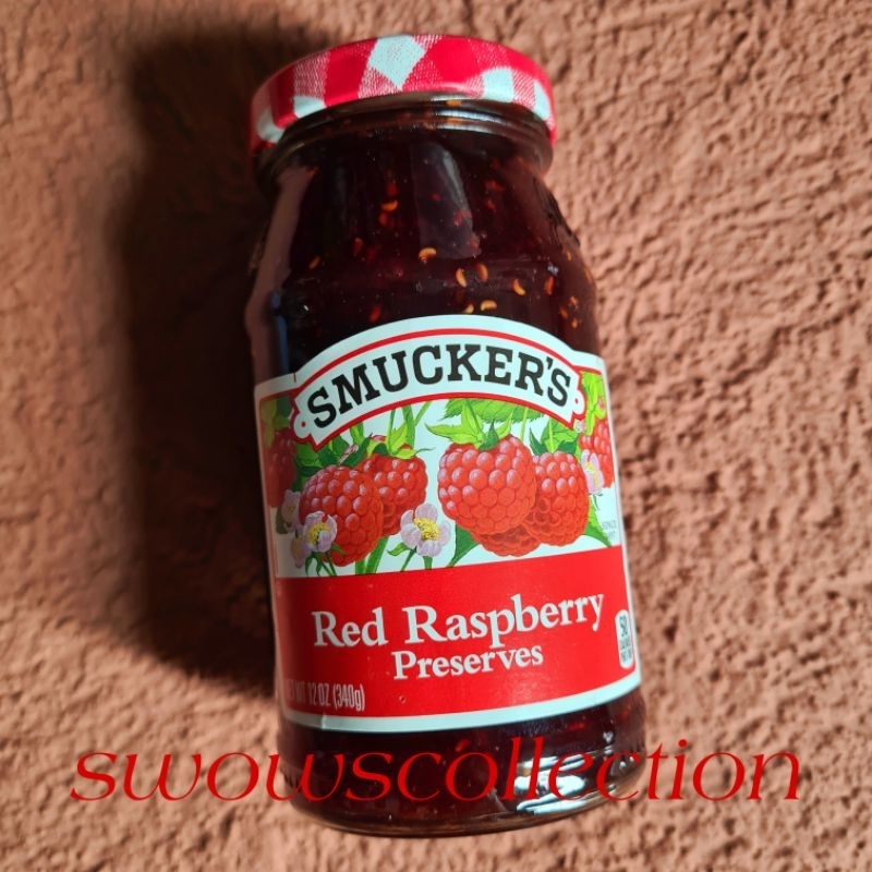 Jual SMUCKER'S SMUCKERS SMUCKER RED RASPBERRY PRESERVES JAM SPREAD ...