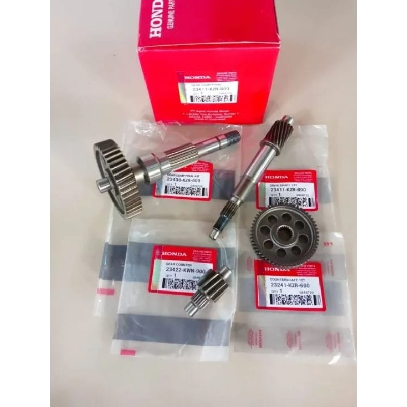 Jual Gigi Rasio Set Honda Vario 125 Fi OLD/ Vario 125 New /PCX 125-KZR ...