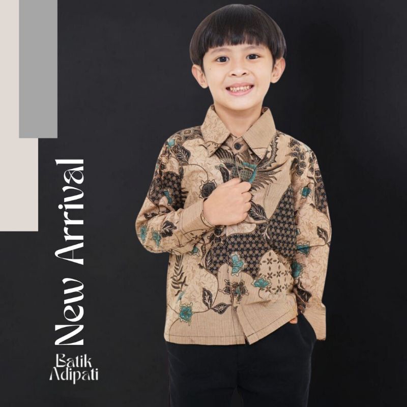 Jual Kemeja Batik Anak Laki Laki Lengan Panjang Keren Termurah Baju ...