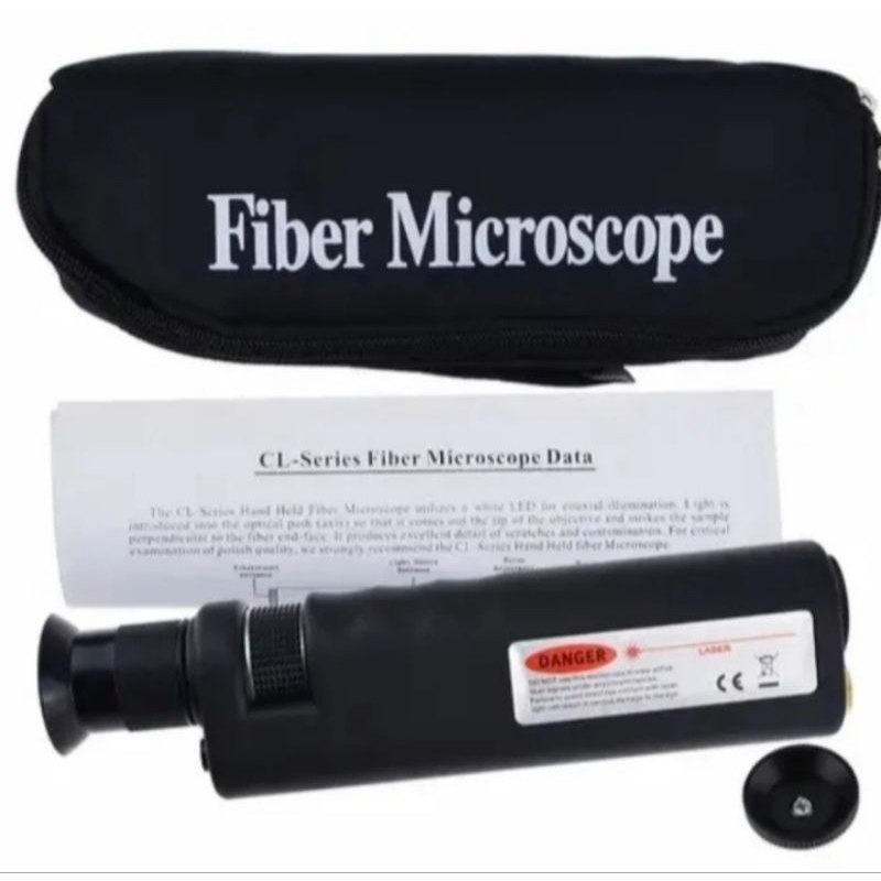 Jual Handheld fiber optic microscope 400x accurate optical fiber ...