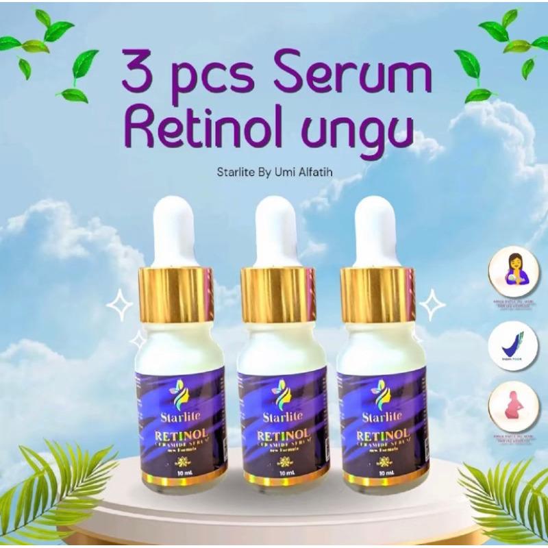 Jual Starlite Skincare 3 Pcs Serum Pelicin Starlite By Umi Alfatih ...