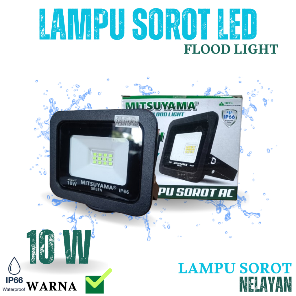 Jual LAMPU SOROT NELAYAN HIJAU 10 WATT LAMPU SOROT IKAN 10 WATT LAMPU ...
