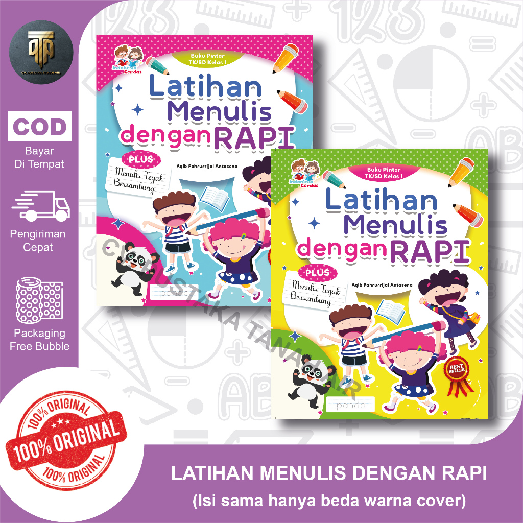 Jual Buku Latihan Menulis Rapi Plus Tegak Bersambung | Shopee Indonesia