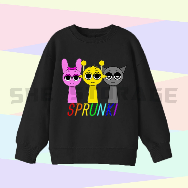 Jual SWEATER JAKET ANAK GAME INCREDIBOX SPRUNKI | Shopee Indonesia