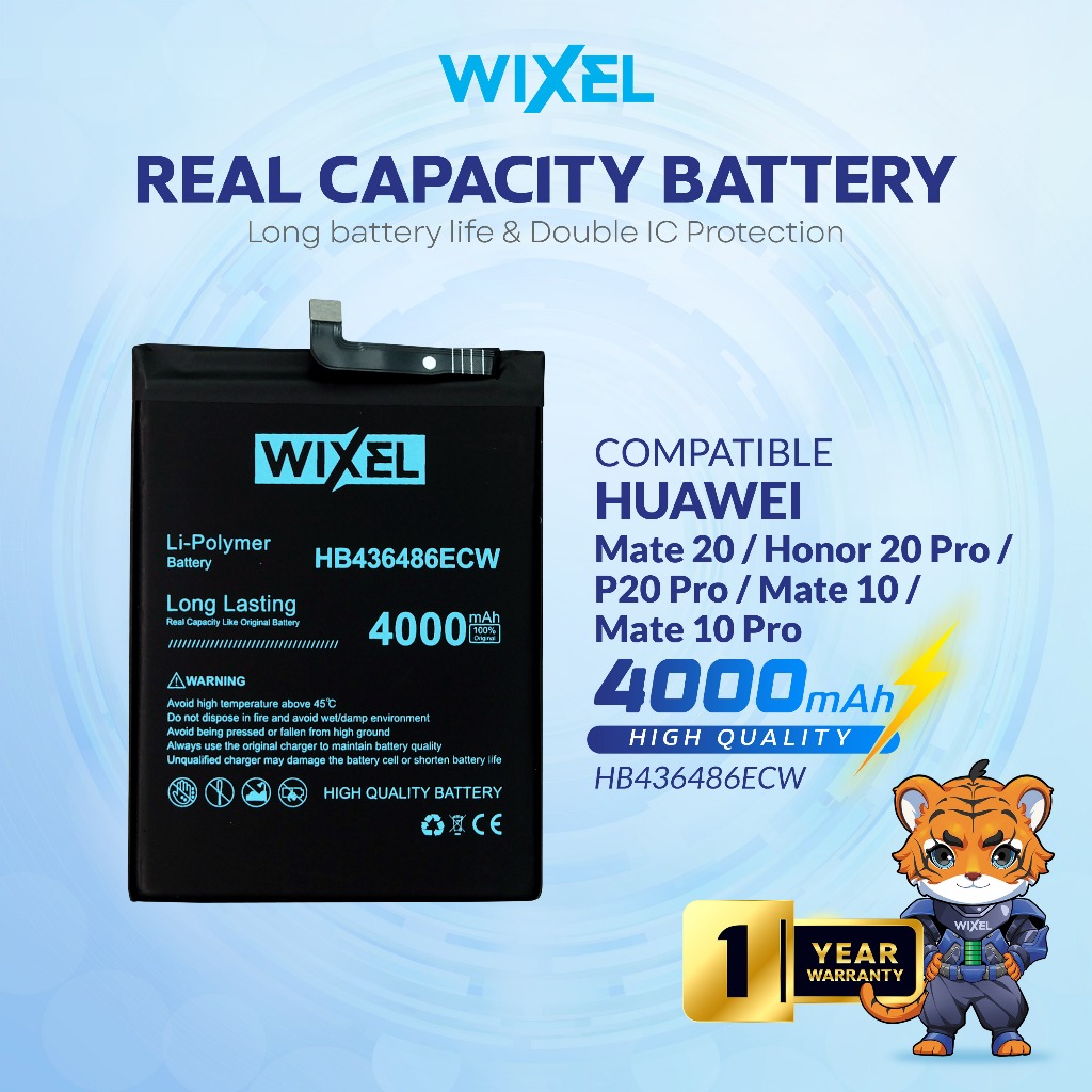 Jual WIXEL Baterai HB436486ECW Huawei Mate 10 / Mate 10 Pro / V20 Pro ...