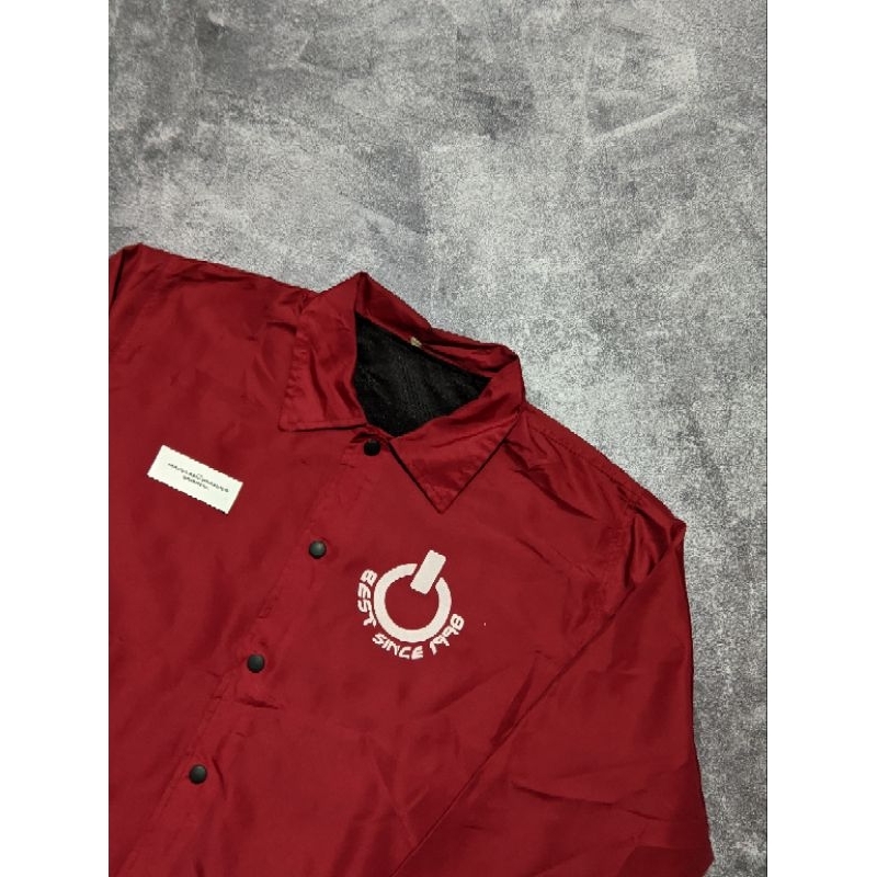 Jual Coach Jacket Street Dance Rare Items Maroon | Shopee Indonesia