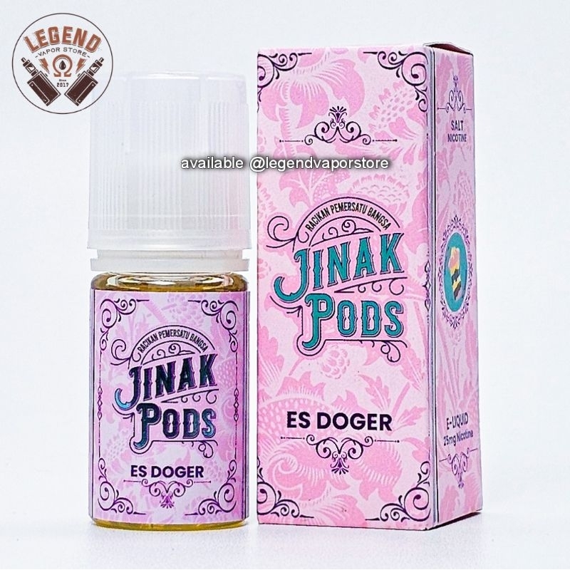 Jual SALT NIC - LIQUID JINAK PODS Es Doger 30ML 25MG AUTHENTIC | Shopee ...