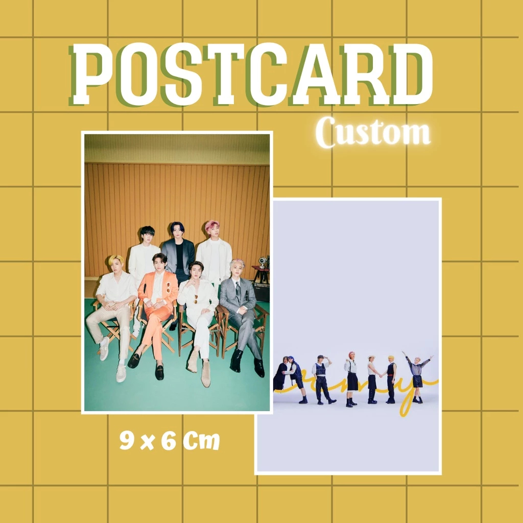 Jual POSTCARD CUSTOM FREEBIES 9 x 6 Cm | Shopee Indonesia