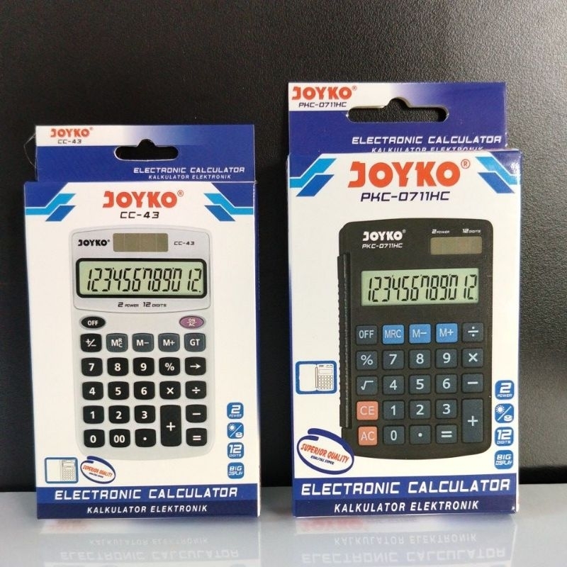Jual JOYKO - Calculator Mini 12 Digits / Kalkulator Kecil 12 Digit ...