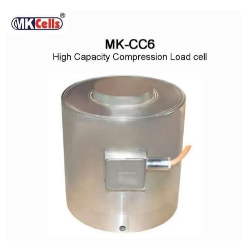 Jual Load cell mk-CC6 300t / Loadcell tekan / loadcell compression ...